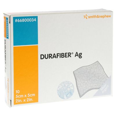 DURAFIBER AG - absorbierender, gelierender Wundauflage mit Silber